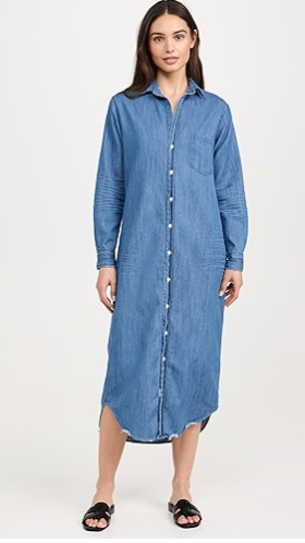 FRANK & EILEEN Frank & Eileen Chambray Shirtdress